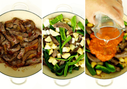 Bistec Ranchero (Authentic Mexican Beef + Potatoes Recipe)