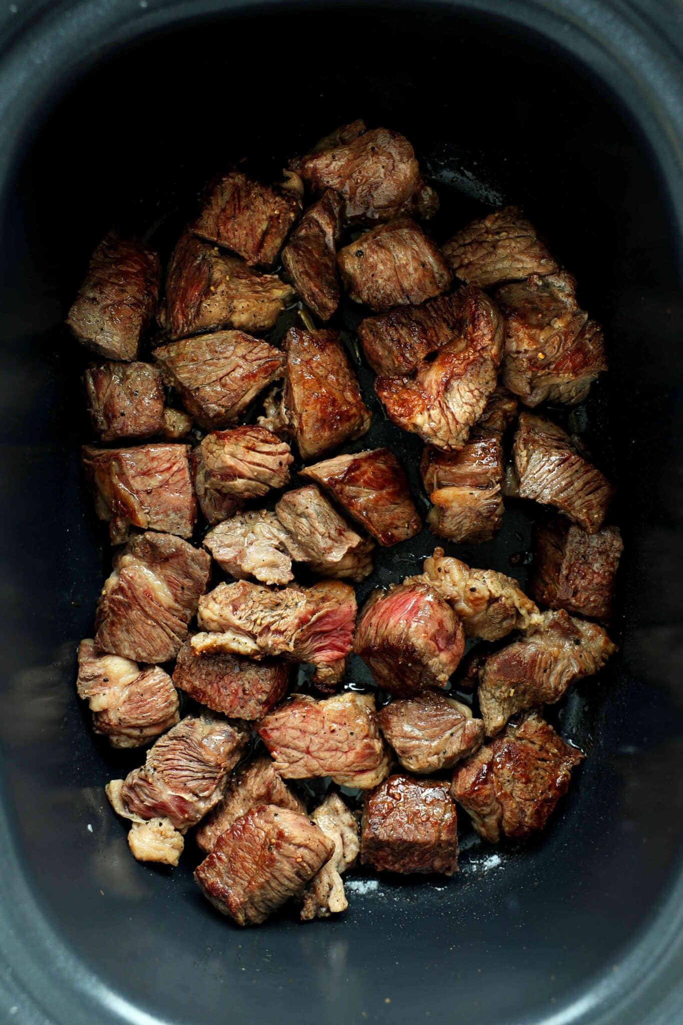 Crockpot Beef Tips (with Rich Brown Gravy)